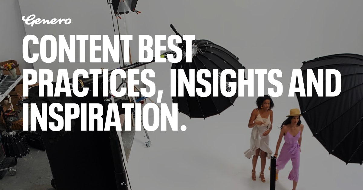 Explore content best practices & inspiration | Genero