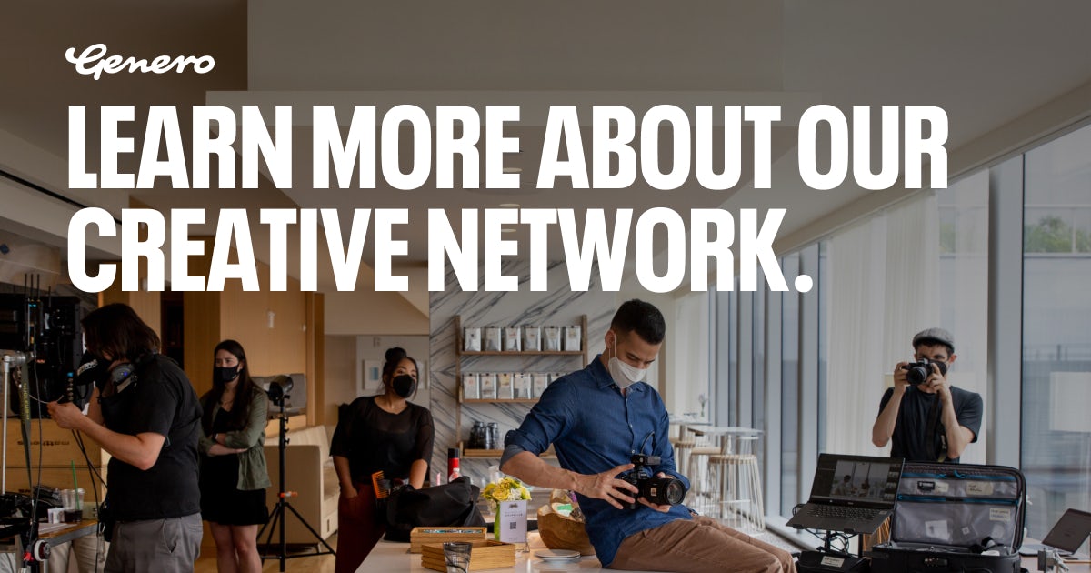 Access a global creative network on demand | Genero