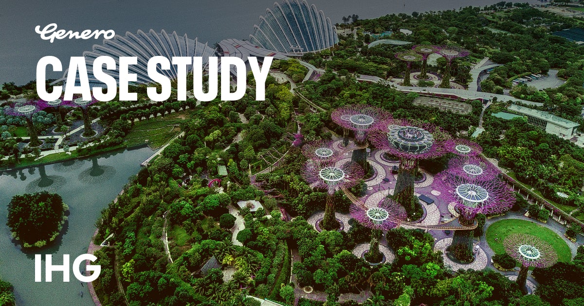 Social media content for a whole year for IHG | Genero