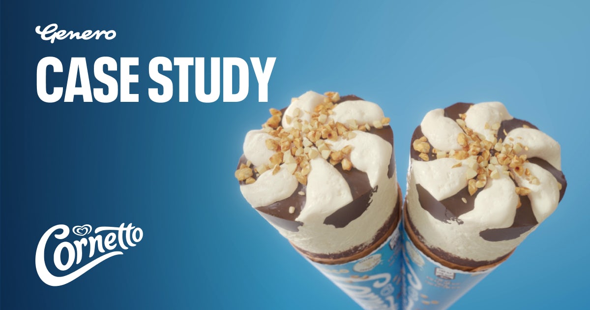 Celebrating new Cornetto flavours with 3D animations. | Genero