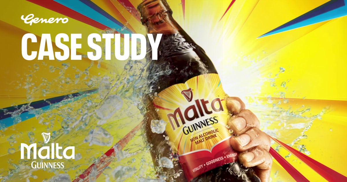 Strategically repositioning a beloved African drinks brand. | Genero